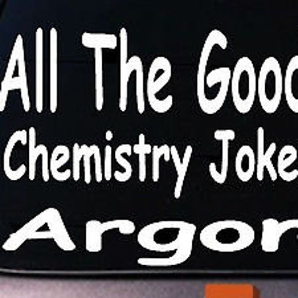 Argon Sticker - Etsy