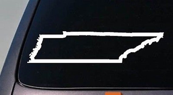 Tennessee State 6 Sticker Decal Car Truck Window College - Etsy