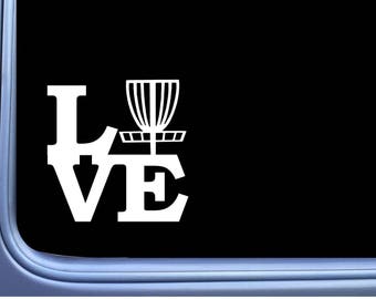 Disc Golf Plain L771 8 Inch Sticker Putter Driver Basket Decal | Etsy
