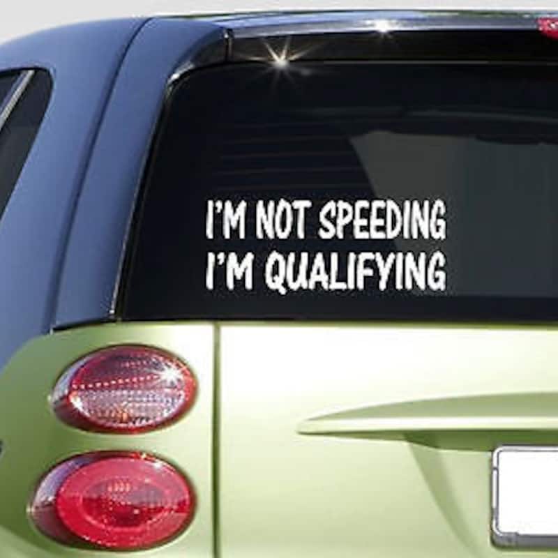 Funny Racing Decals - Etsy