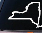 New York State 6 Sticker Decal Car Truck Window College - Etsy