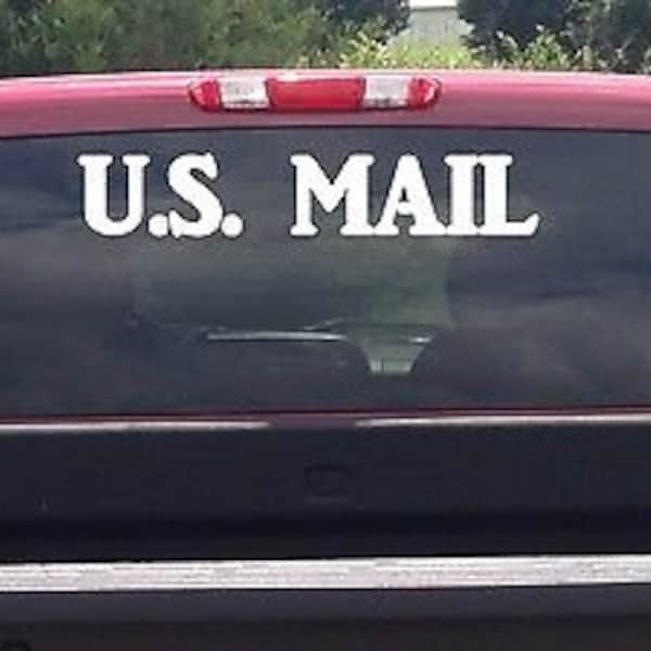 Mail Carrier Decal - Etsy