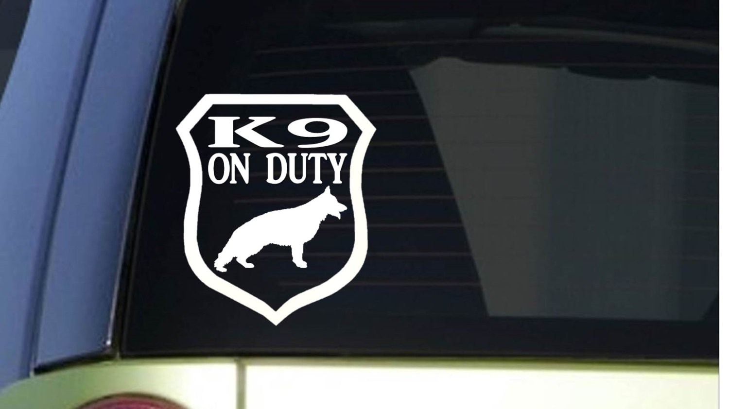K9 on Duty I320 6x6 Inch Sticker Decal Dog Schutzhund | Etsy