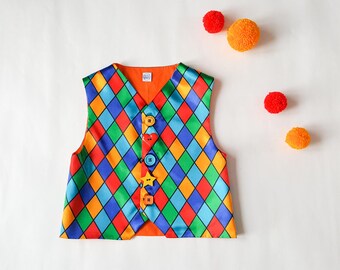 Clown vest | Etsy
