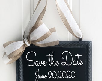 Hanging Date Sign - Etsy