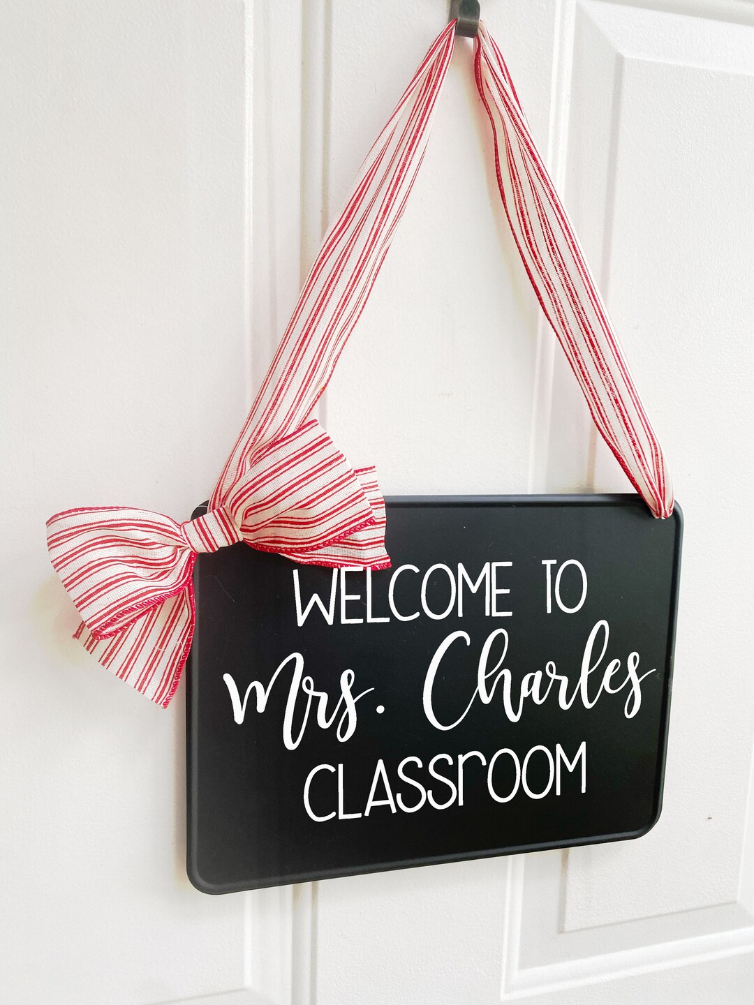 Teacher Classroom Sign Personalized Teacher Signs Welcome to Classroom ...