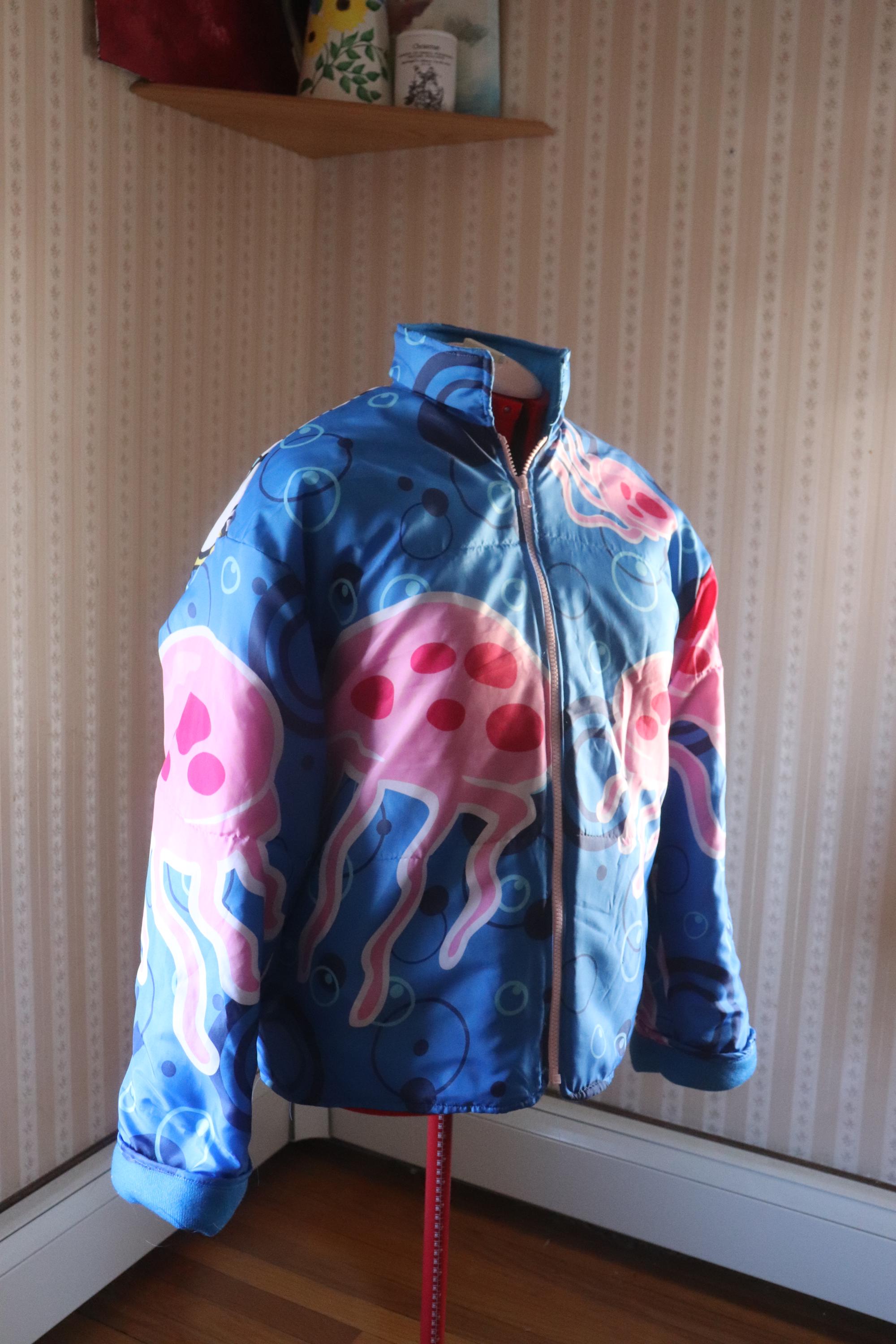 Spongebob Squarepants Puffer Jacket Upcycled Y2K Sleeping Bag ...
