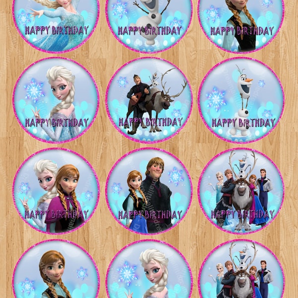 Frozen Labels - Etsy