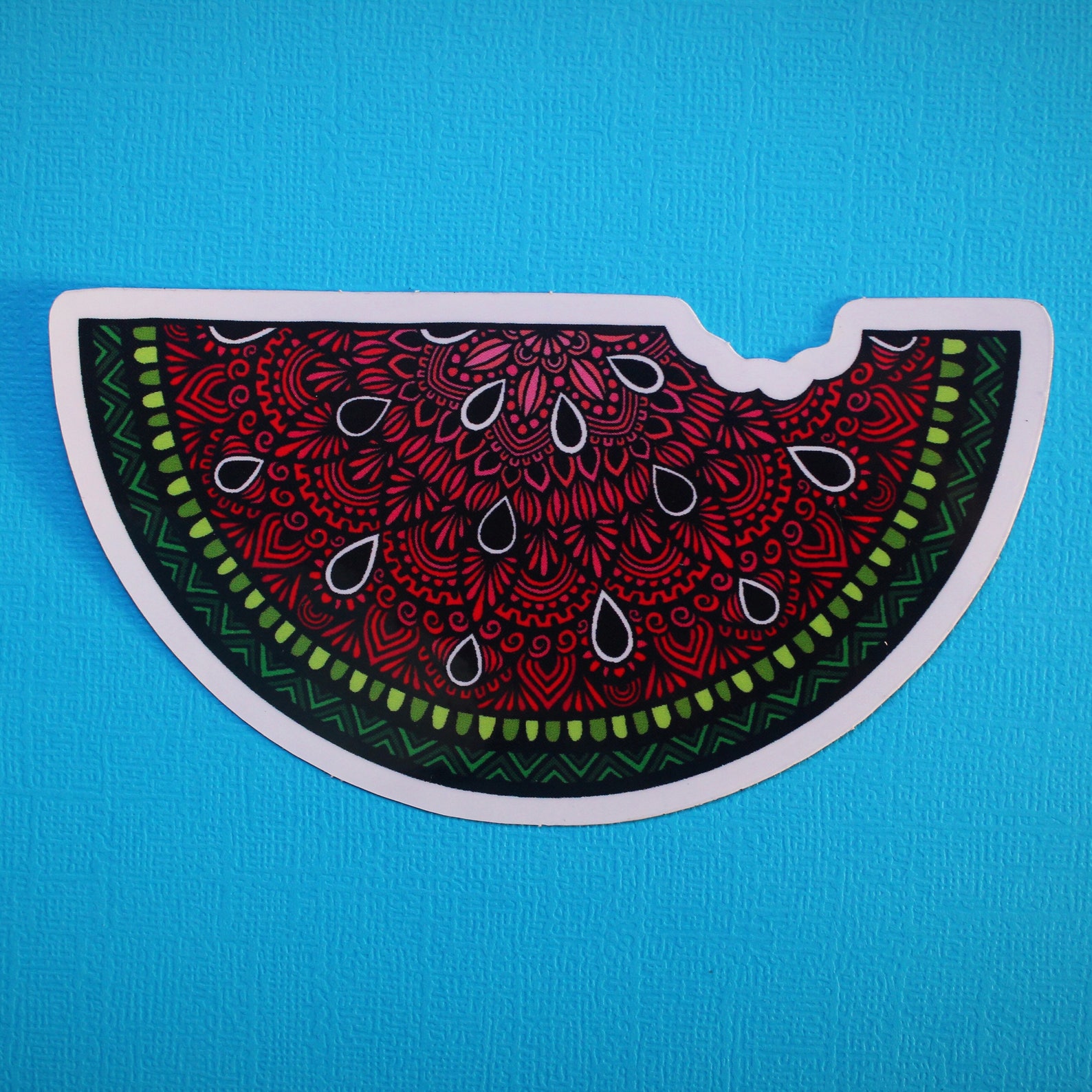 Watermelon Sticker WATERPROOF | Etsy