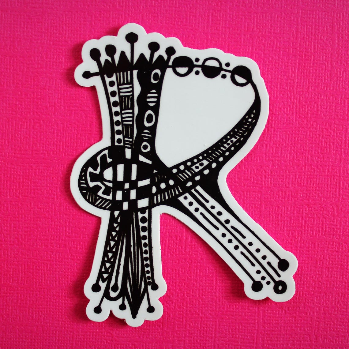 Letter R Sticker WATERPROOF - Etsy