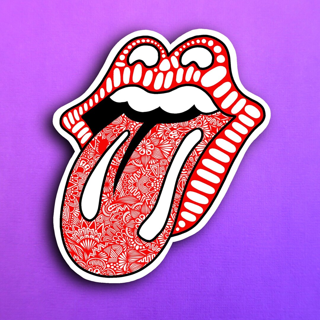 RS Tongue Sticker (WATERPROOF) - Etsy