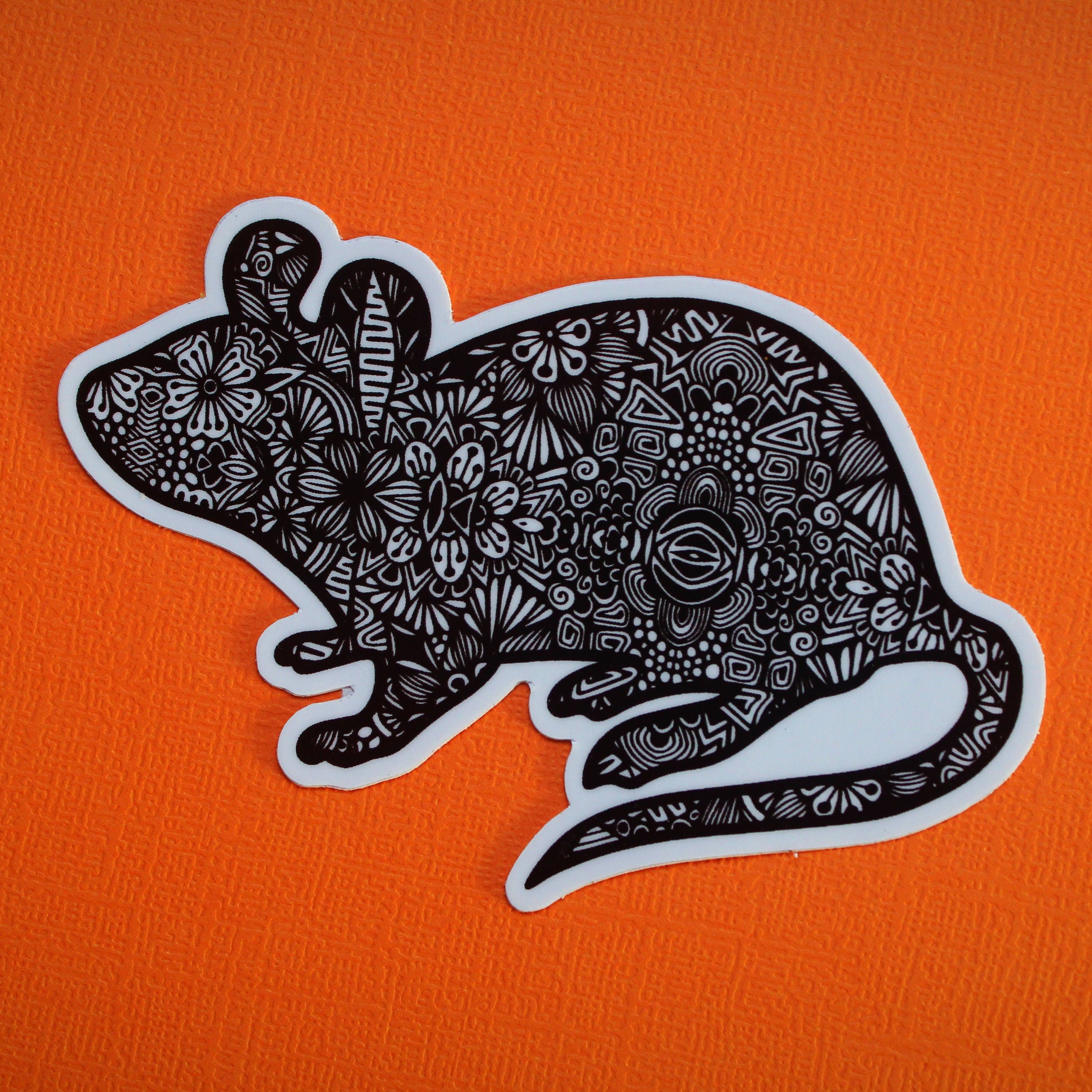 Mouse Sticker WATERPROOF 