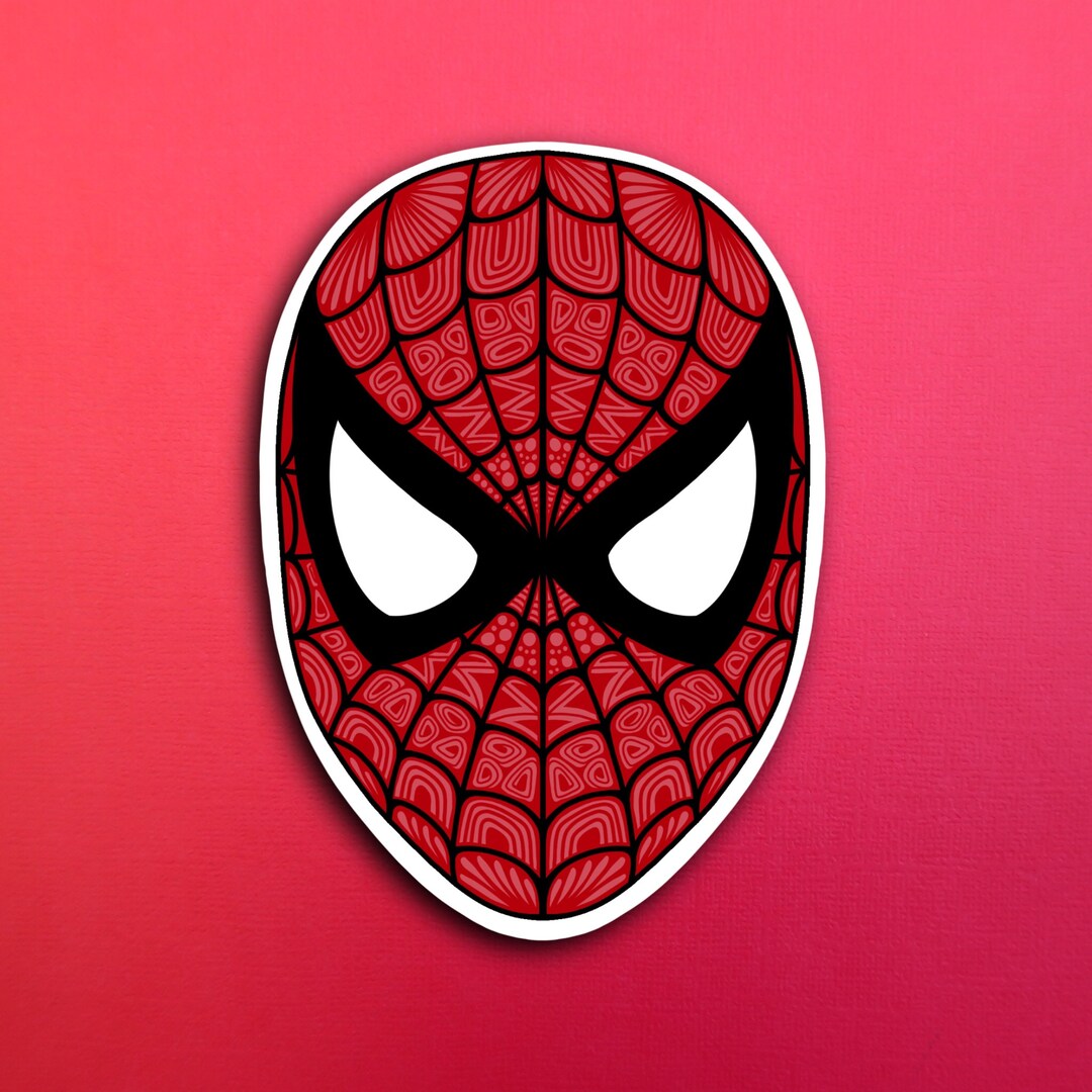 Spider-man Sticker WATERPROOF - Etsy