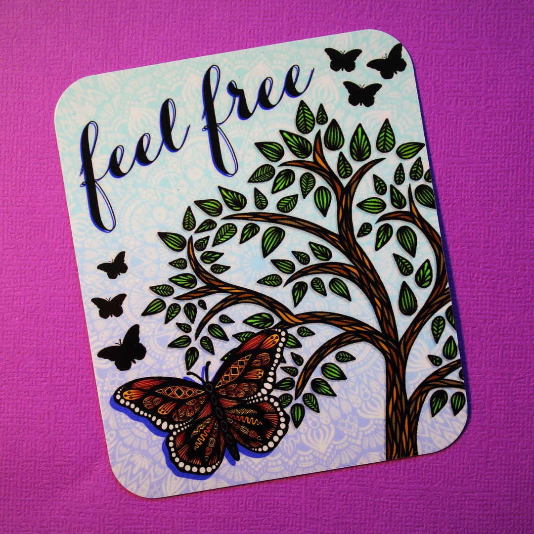 Feel Free Sticker WATERPROOF - Etsy