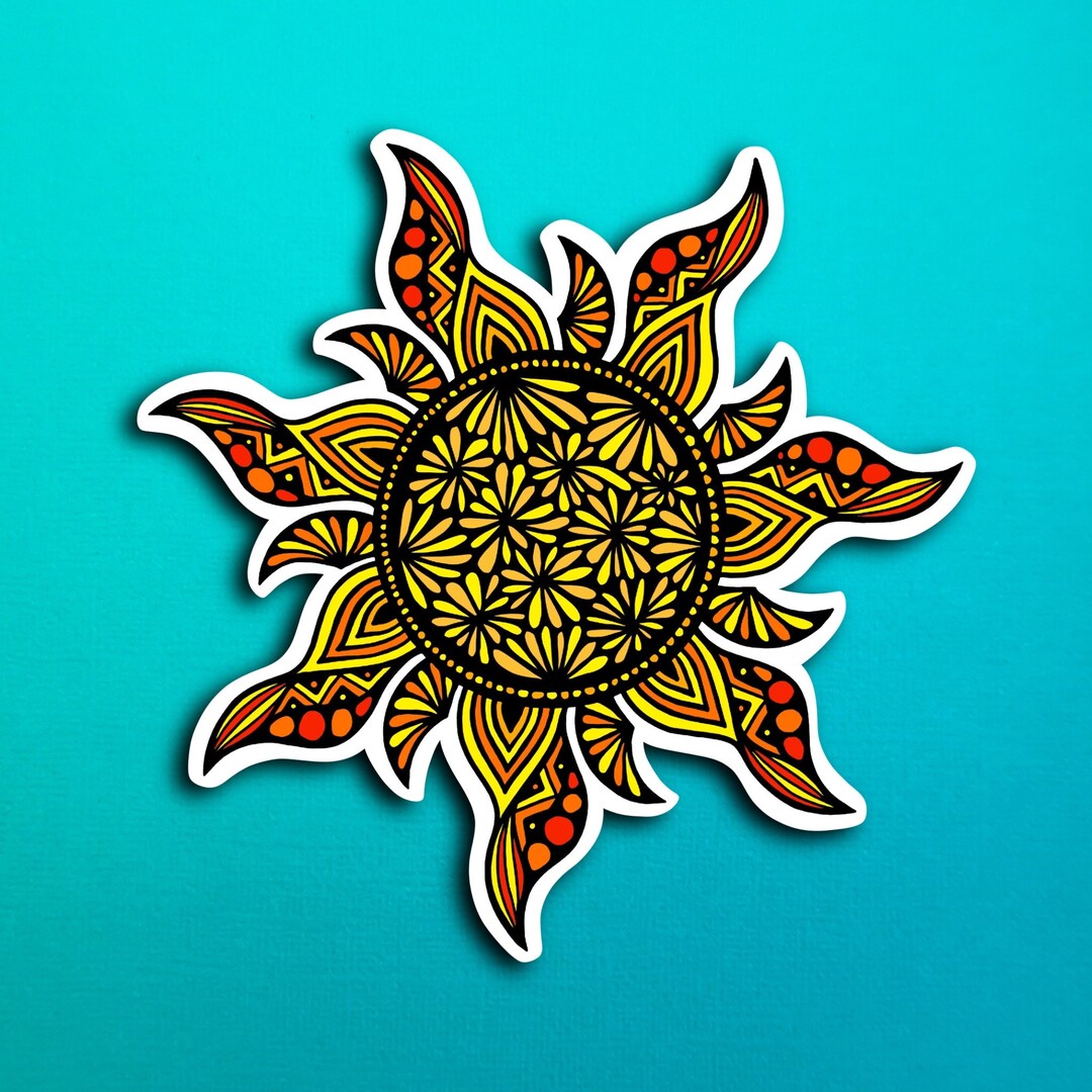 Sunshine Sticker WATERPROOF - Etsy