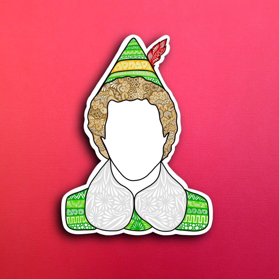 Elf Sticker WATERPROOF - Etsy