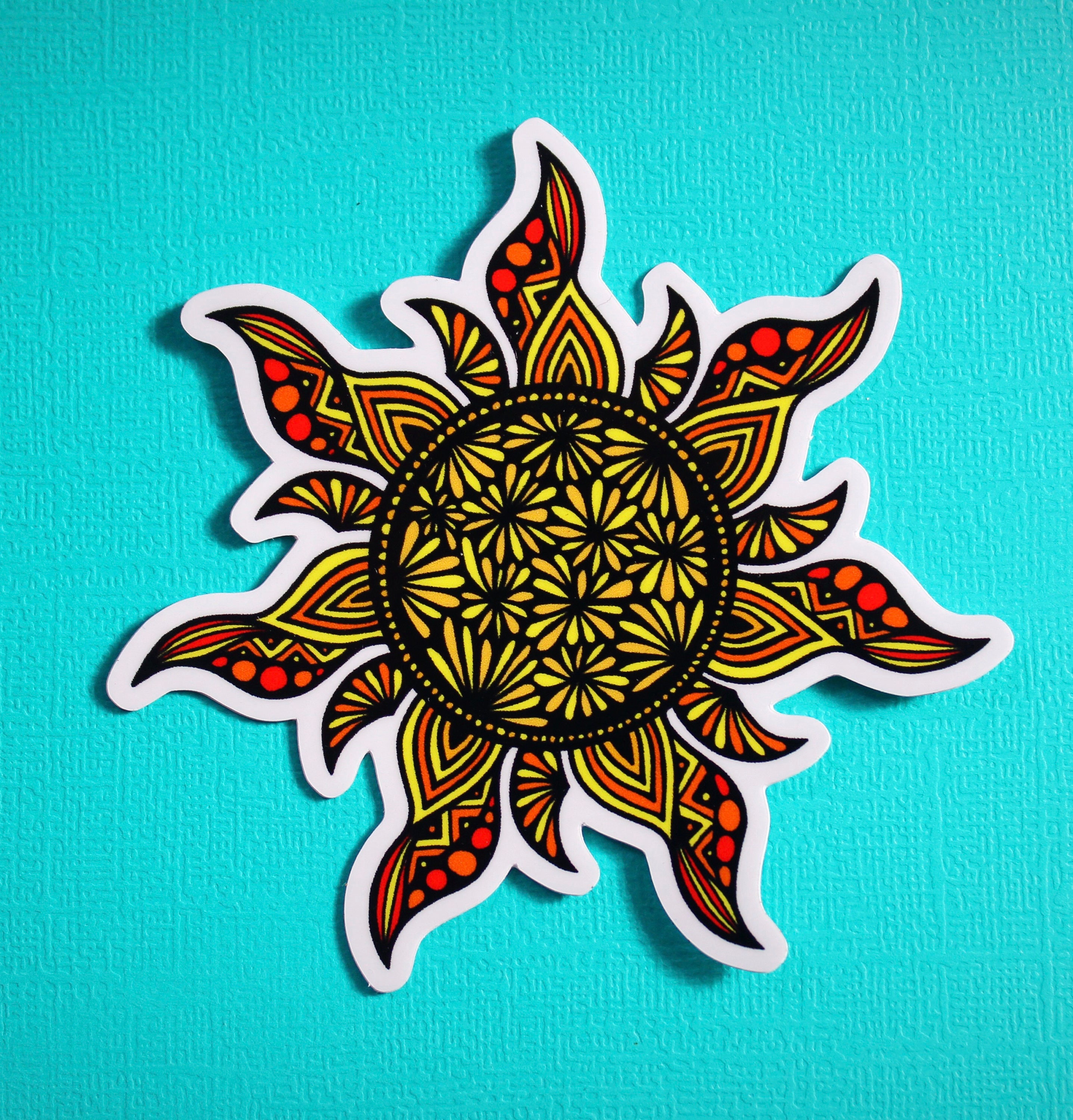 Sunshine Sticker WATERPROOF | Etsy