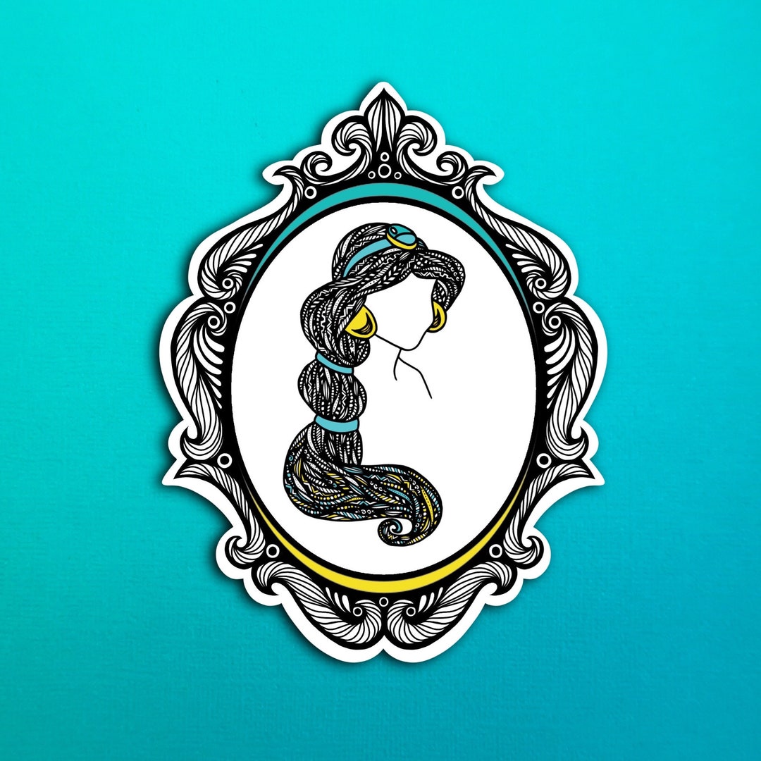 Whole New World Sticker WATERPROOF Princess - Etsy