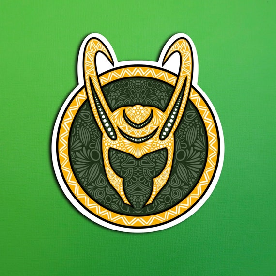 Loki Sticker WATERPROOF - Etsy