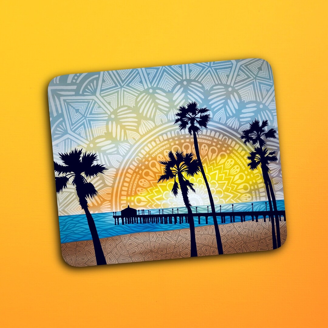 Beach Pier Sticker WATERPROOF - Etsy