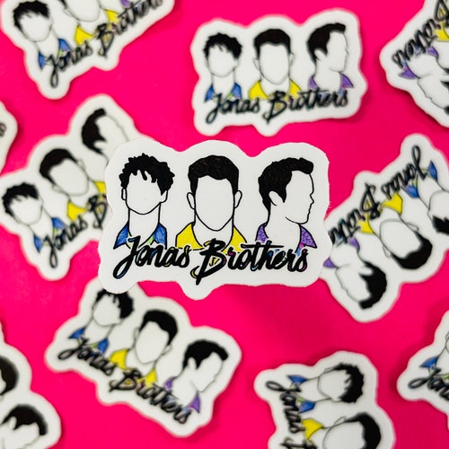 Jonas Brothers Sticker WATERPROOF - Etsy