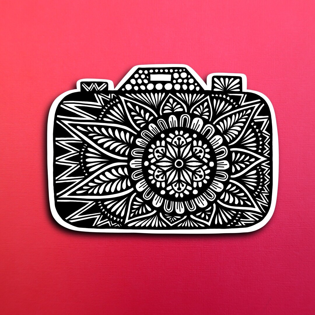 Camera Sticker WATERPROOF - Etsy