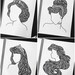 Faceless Beauty Coloring Book - Etsy