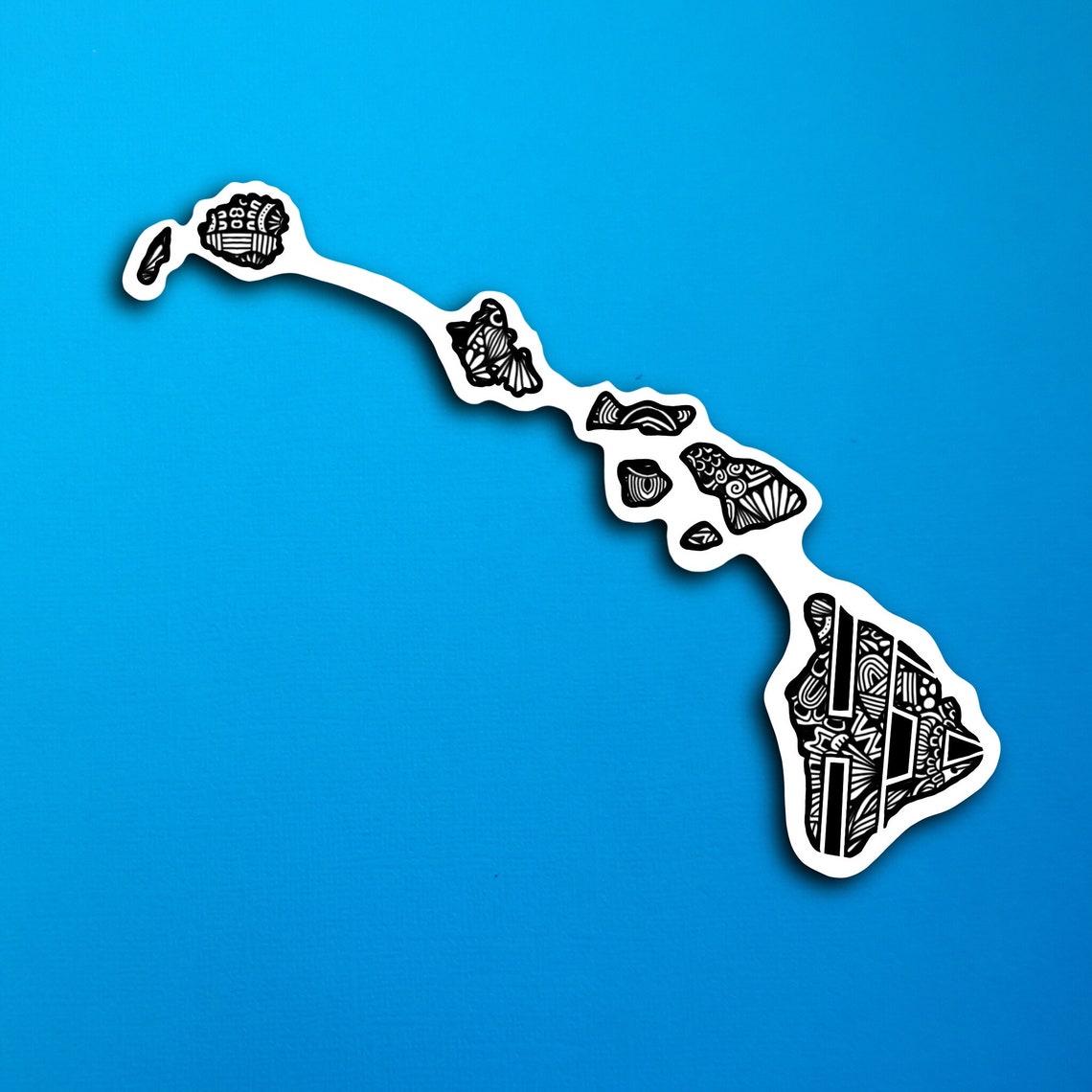 State Hawaii Sticker WATERPROOF - Etsy