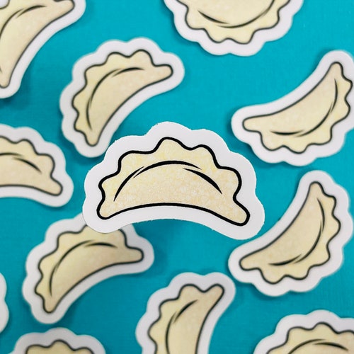 Mini Pierogi Sticker Vinyl Sticker Waterproof Sticker - Etsy