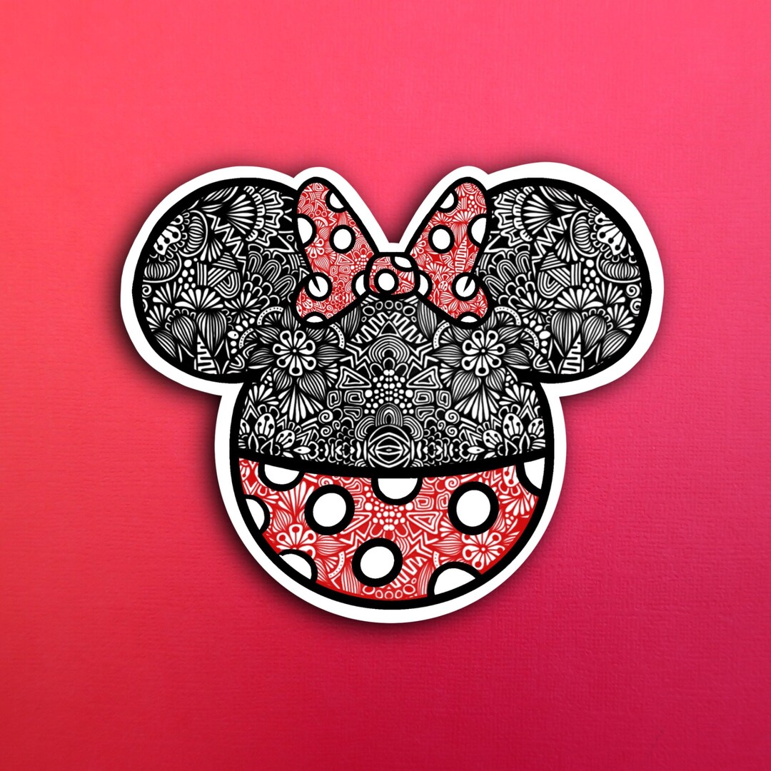 Miss Bow Sticker WATERPROOF - Etsy