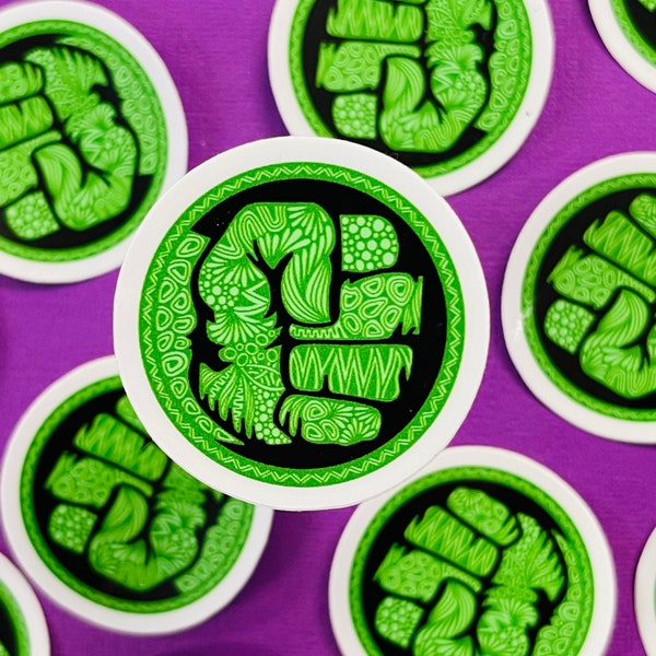 Hulk Stickers - Etsy