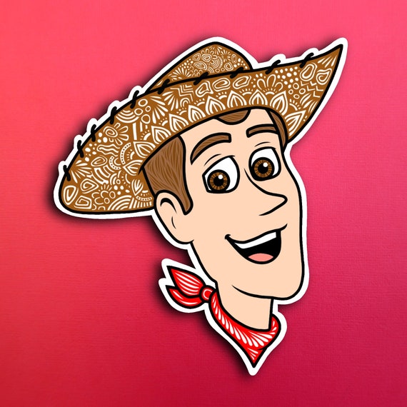 Woody Sticker WATERPROOF | Etsy