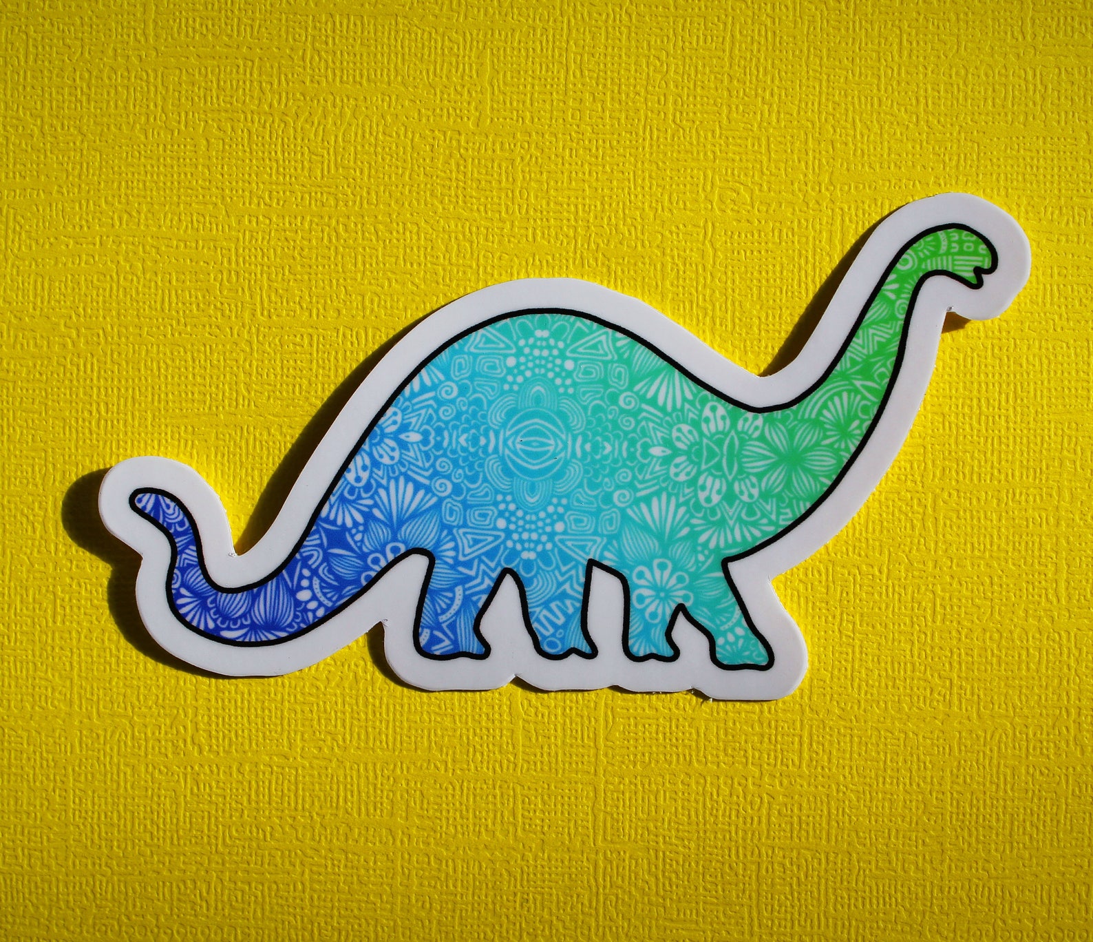 Dino Sticker WATERPROOF - Etsy