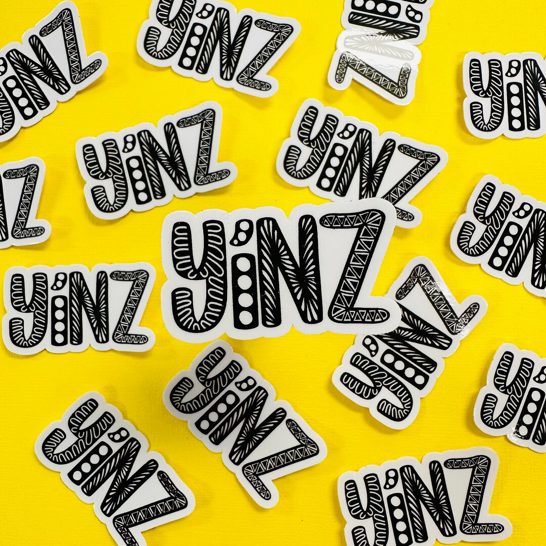 Mini New Yinz Sticker (WATERPROOF) - Etsy