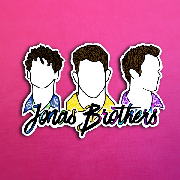 Jonas Brothers Stickers - Etsy