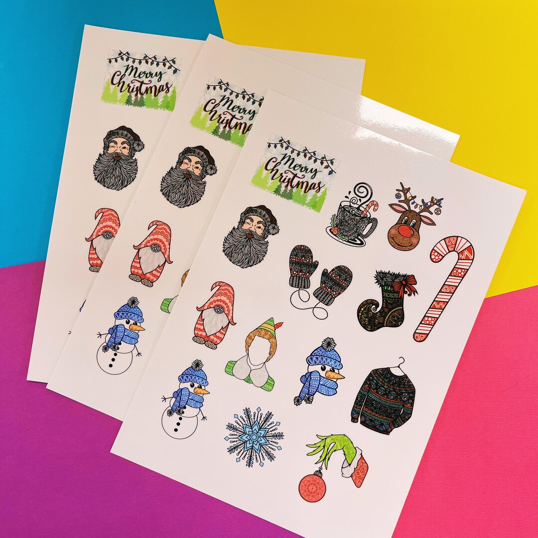 Mini Christmas Sheet WATERPROOF - Etsy