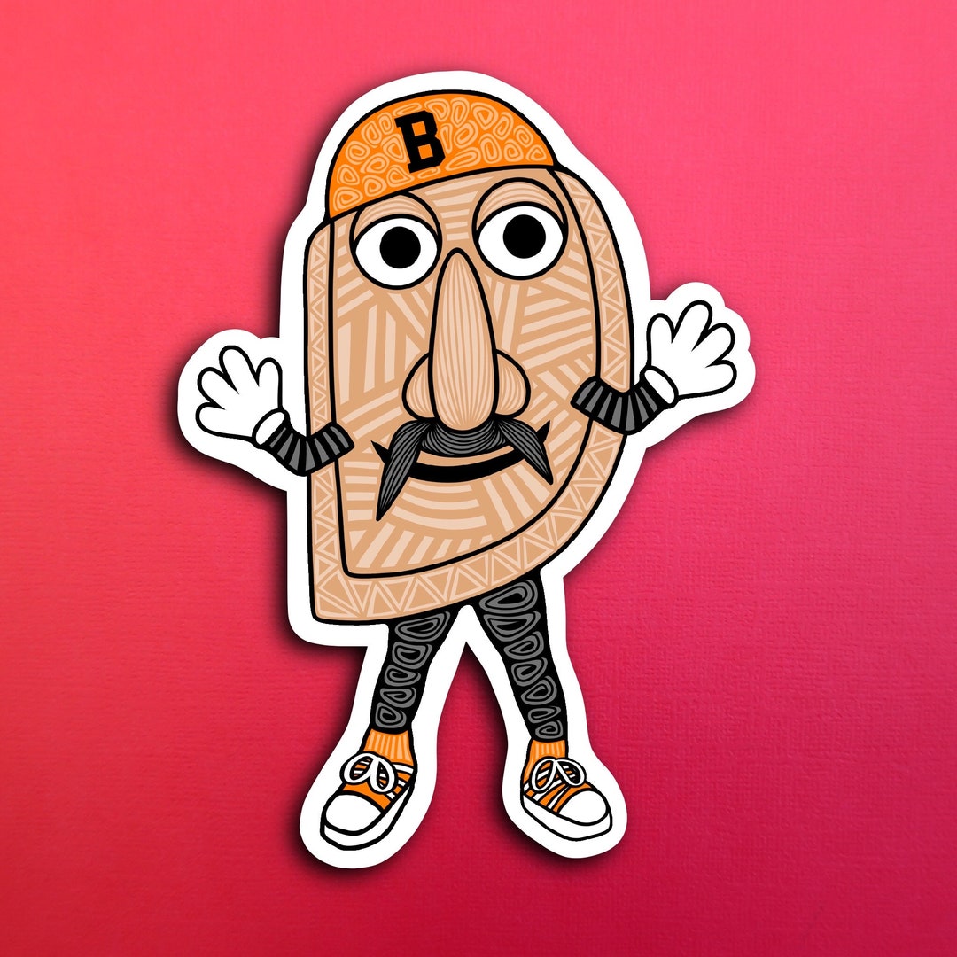 Bacon Burt Pittsburgh Pierogies Sticker WATERPROOF - Etsy