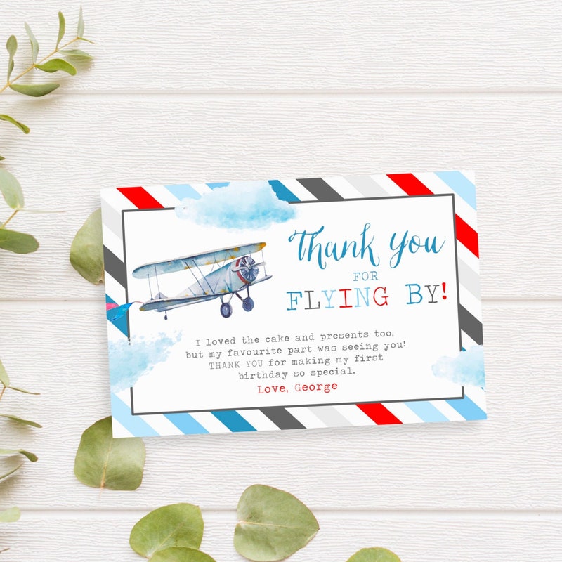Planes Thank You - Etsy