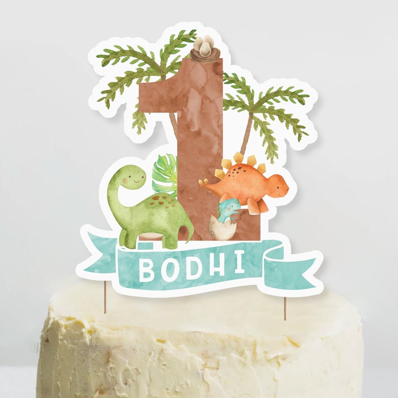 Dinosaur Topper - Etsy