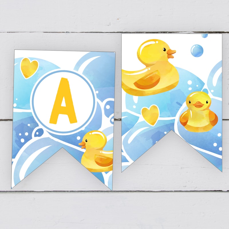 Rubber Duck Banner - Etsy
