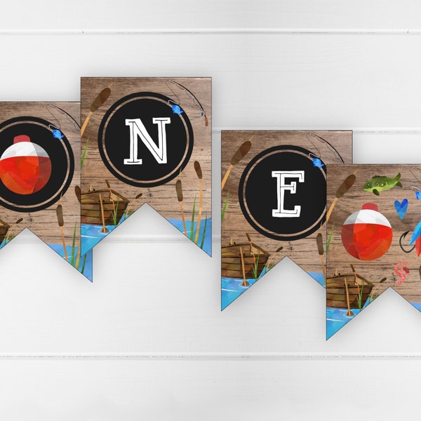 Fish Themed Birthday Banner - Etsy