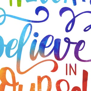 Classroom Decor, INSTANT DOWNLOAD, Always Believe in Yourself ...