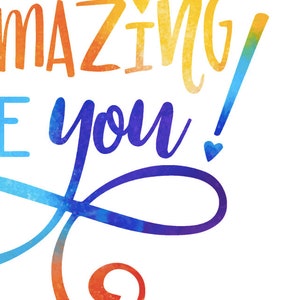 Classroom Decor, INSTANT DOWNLOAD, Be Awesome Be Amazing Be You ...