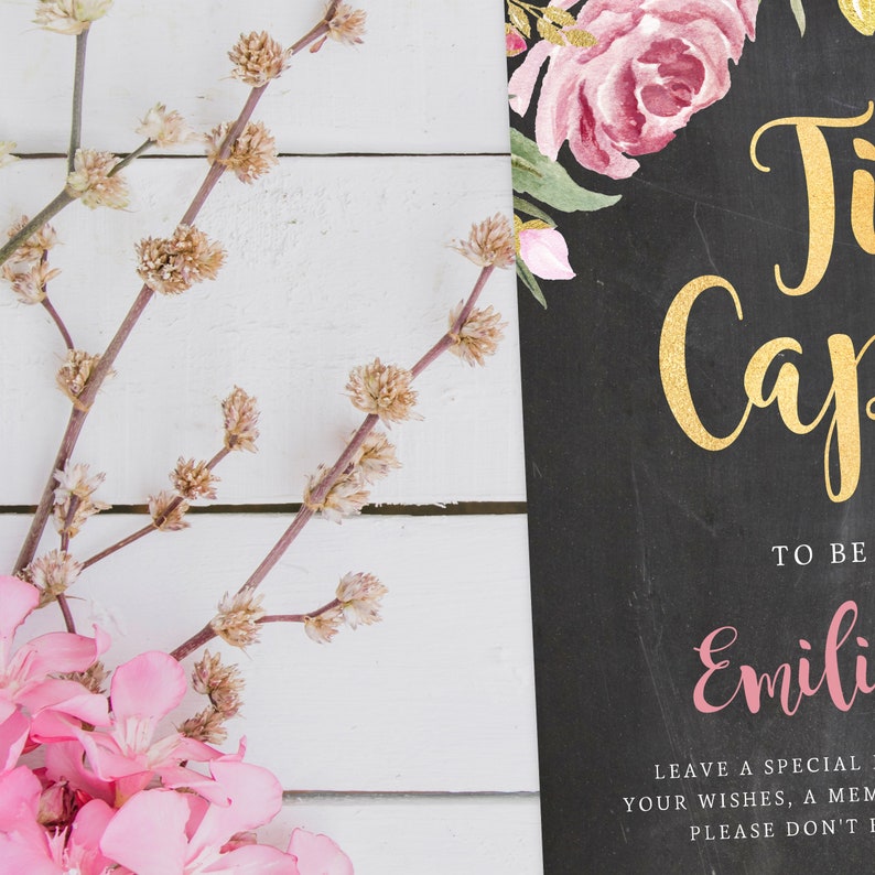 Girl's Time Capsule PRINTABLE Matching Message Cards - Etsy