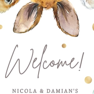 Australian Animal Party Theme, PRINTABLE, Personalised 1st First ...