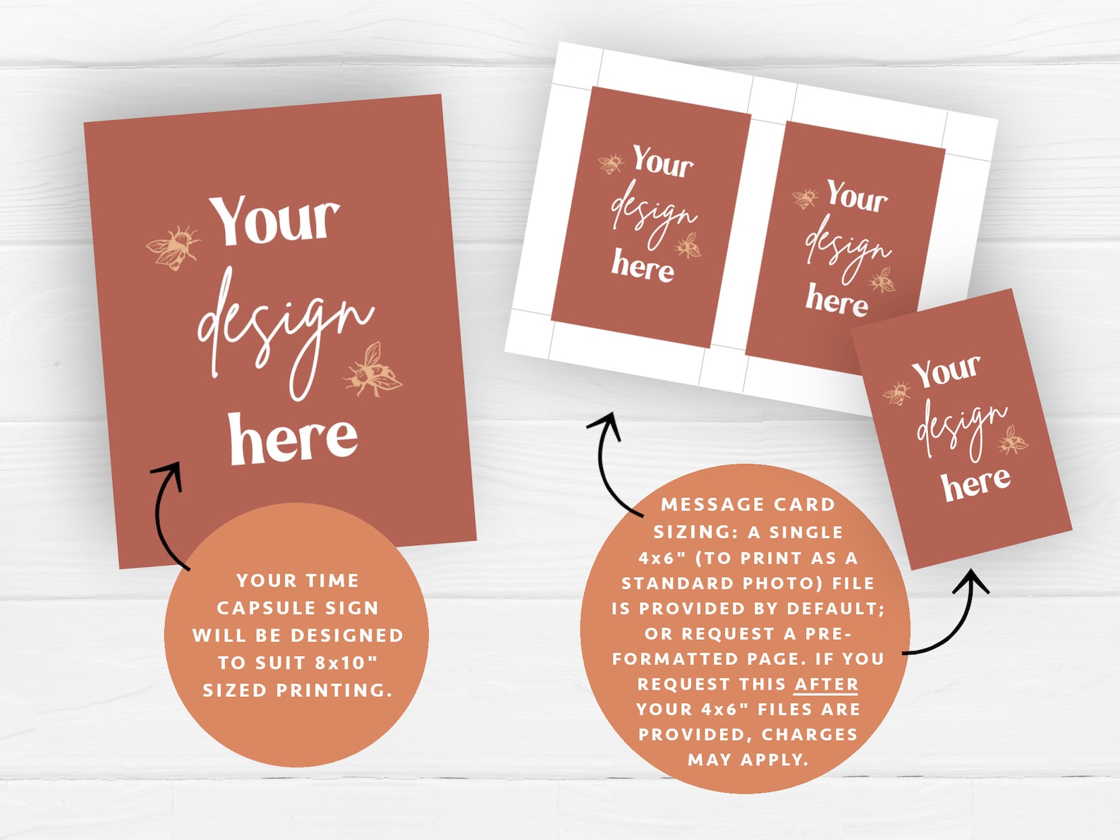 Girl's Time Capsule PRINTABLE Matching Message Cards - Etsy