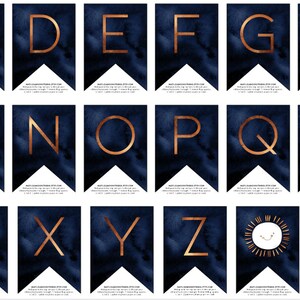 Space Themed Bunting, INSTANT DOWNLOAD, Printable Pennant Banner ...