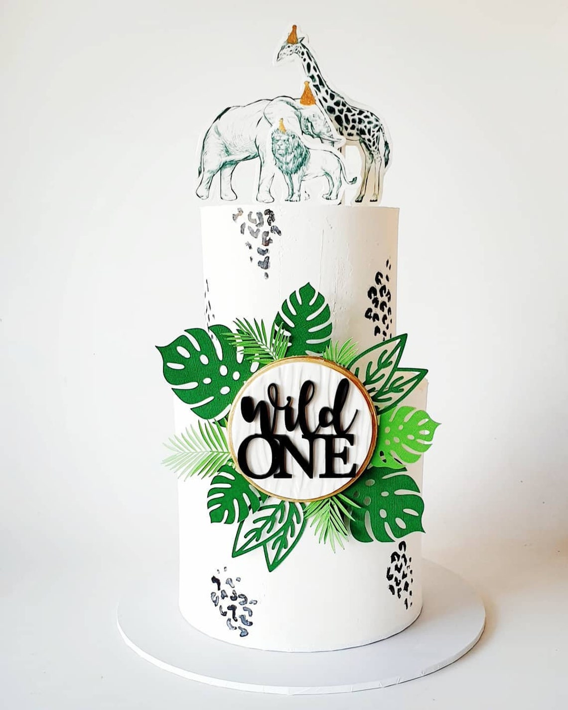 Safari Cake Toppers INSTANT DIGITAL DOWNLOAD Printable Party - Etsy