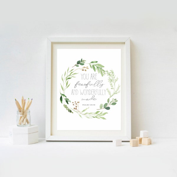 Fearfully and Wonderfully Made - Etsy