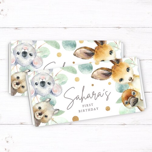 Australian Animal Party Signs PRINTABLE Native Australian - Etsy